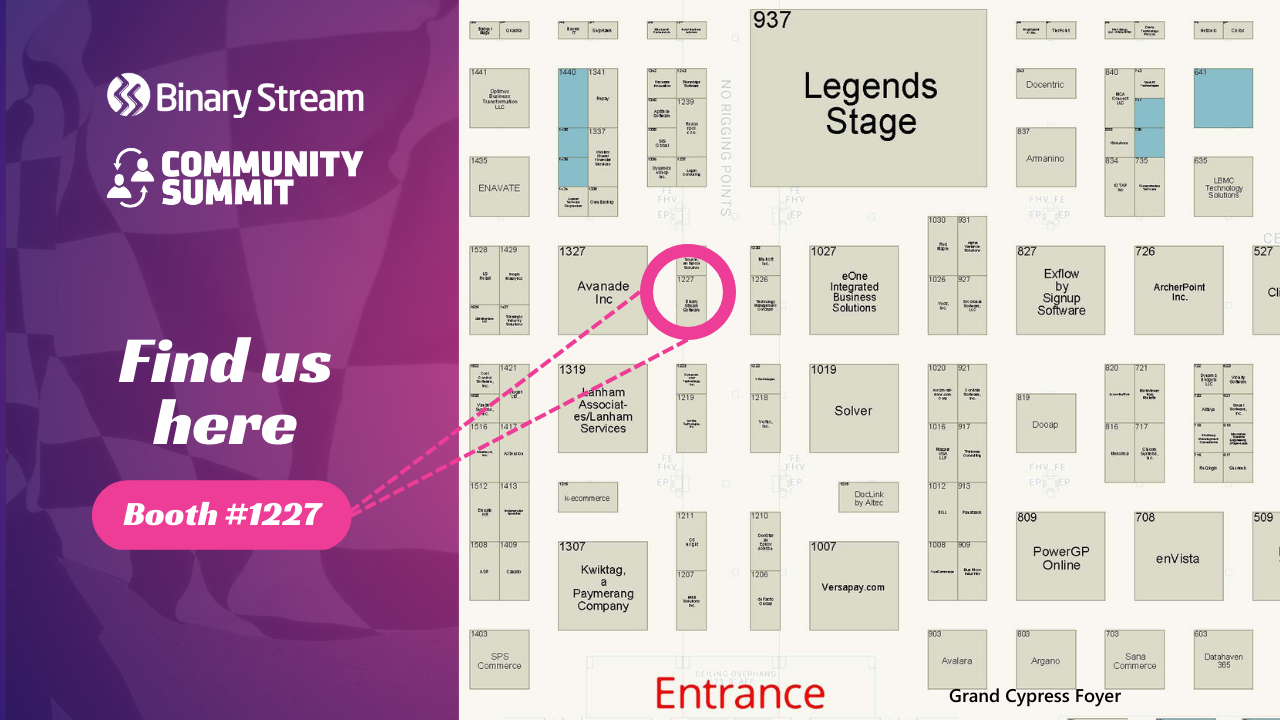 Community Summit NA 2023 | Join Binary Stream's team